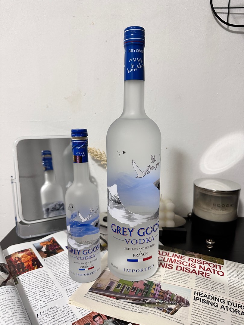 Grey goose 1L, Food & Drinks, Alcoholic Beverages on Carousell