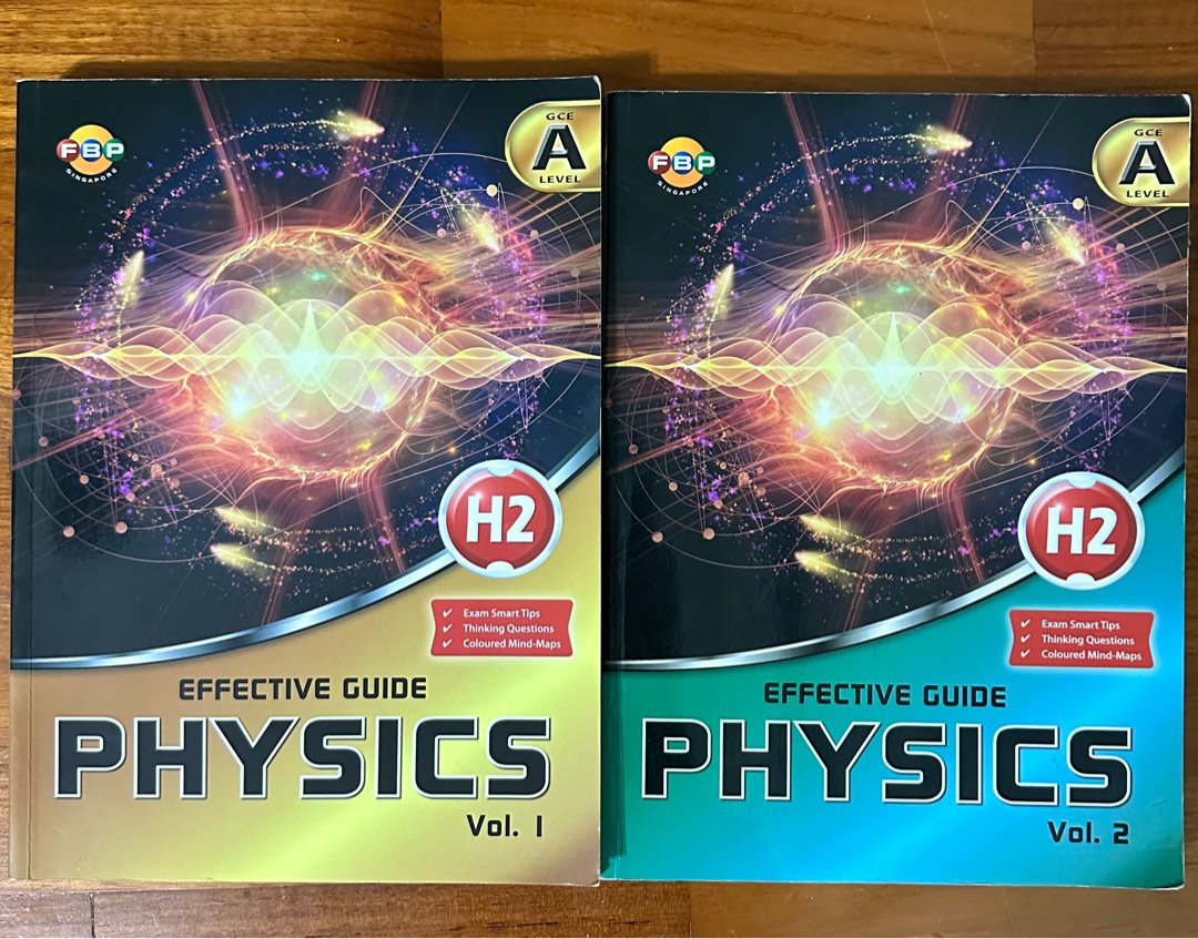H2 Physics Effective Guide (VOL 1 & 2), Hobbies & Toys, Books ...
