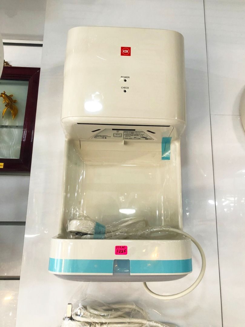 KDK Hand Dryer, Furniture & Home Living, Bathroom & Kitchen Fixtures on ...