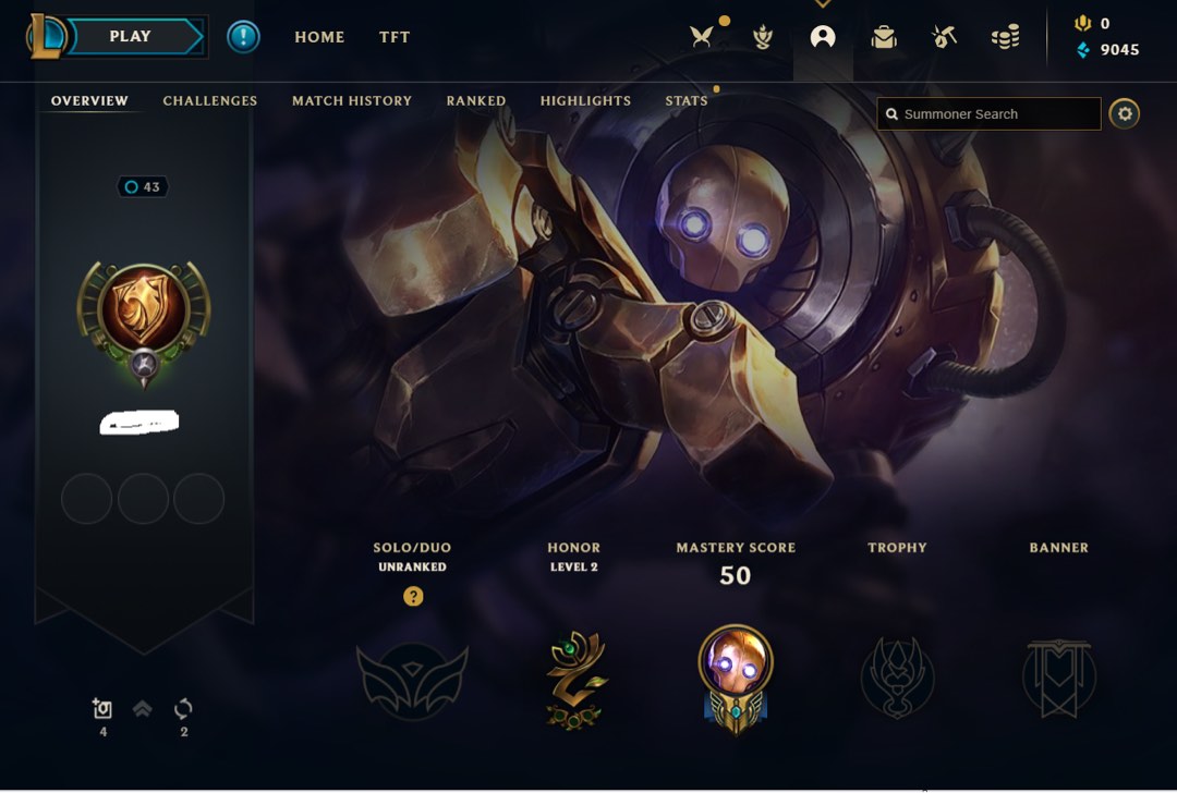 [Hand Level] Level 30 League of Legends unranked fresh MMR LoL account ...