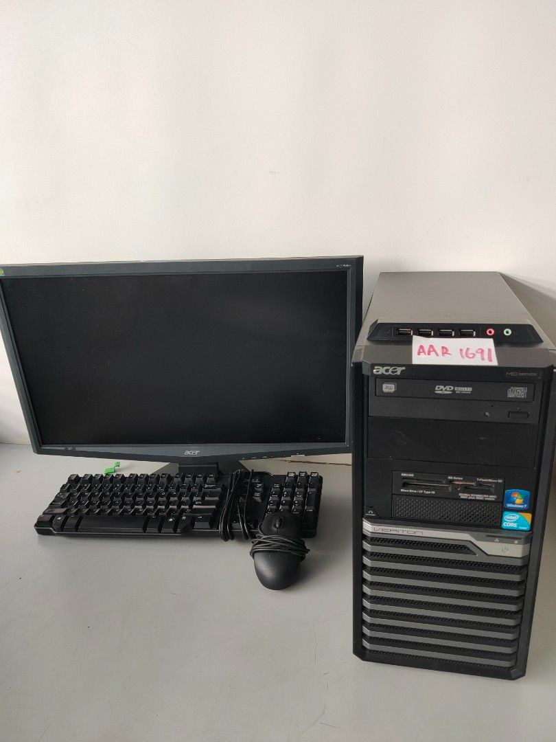 (HARDWARE ONLY) Acer Core i5 2nd Gen Desktop Set with 23'' HDMI Acer ...