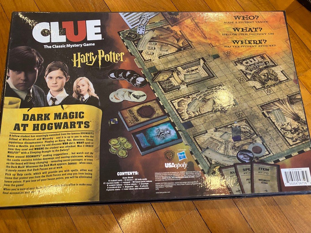 Harry Potter Classic Mystery Game Hobbies And Toys Toys And Games On Carousell