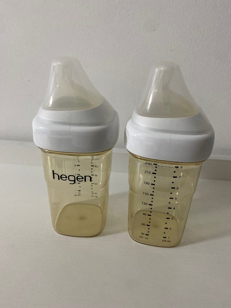 Hegen Milk Bottle 240ml, Babies & Kids, Nursing & Feeding ...
