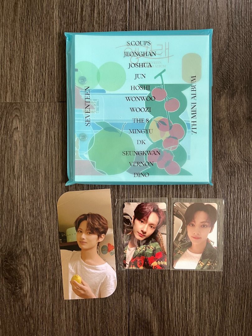 Henggarae Seventeen Albums with Jun Inclusions / Set, Hobbies & Toys ...