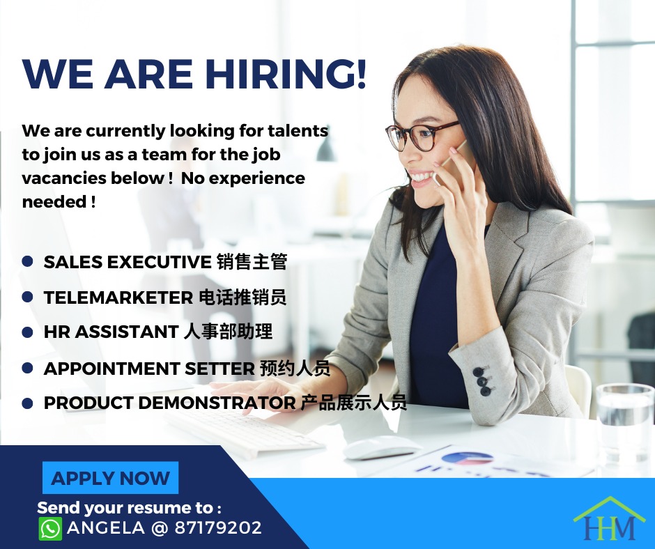 hiring x10 ! immediate hired, Jobs, Sales, Retail & Marketing on Carousell