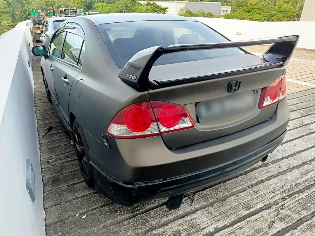 Honda Civic FD1 Mugen Spoiler, Car Accessories, Accessories on Carousell
