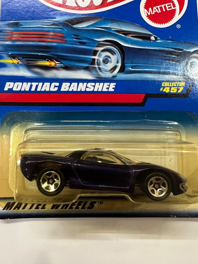 Hotwheels Pontiac Banshee (Purple), Hobbies & Toys, Toys & Games on ...