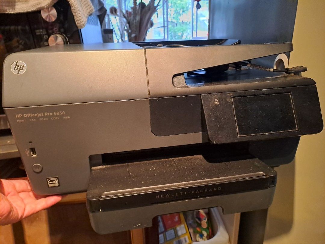 HP Officejetpro 6830 4-in-1 Color Printer, Computers & Tech, Printers ...