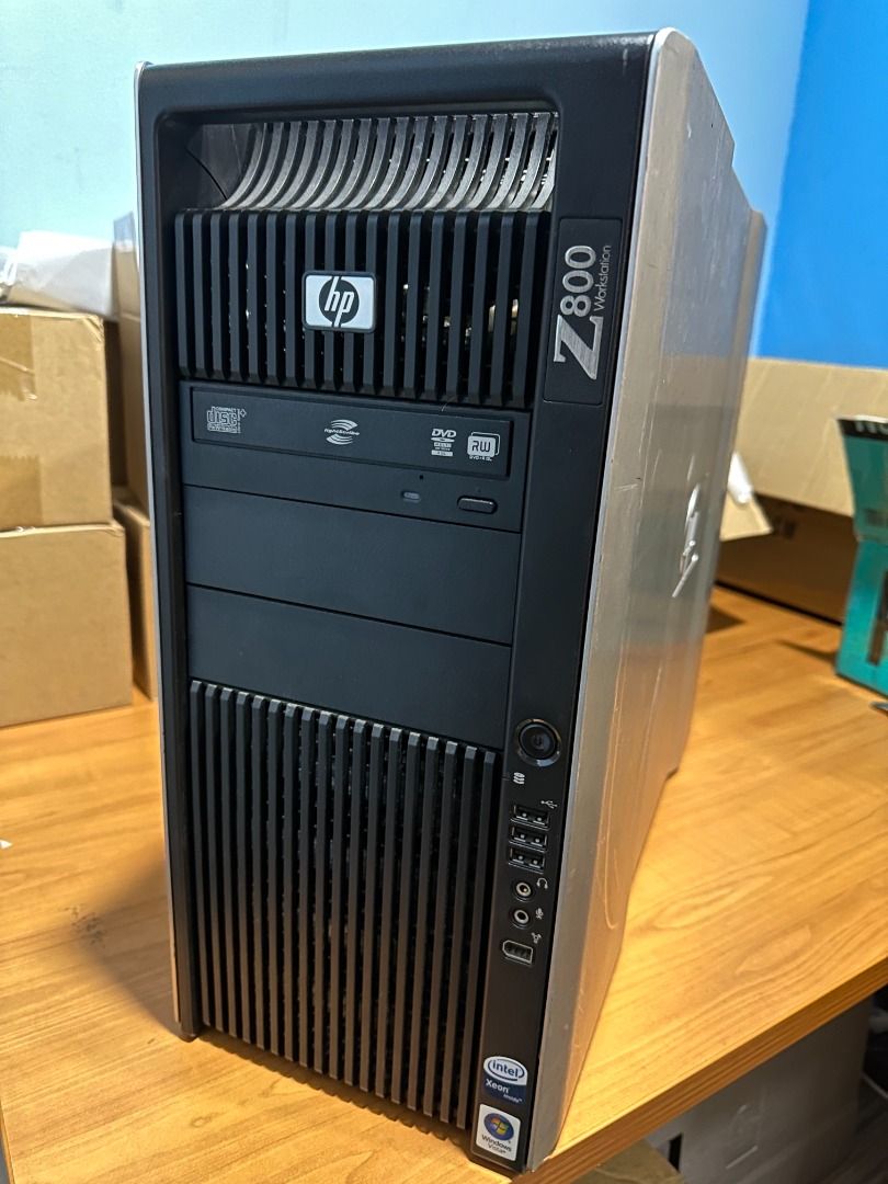 Hp Z800 Workstation Server, Computers & Tech, Desktops on Carousell
