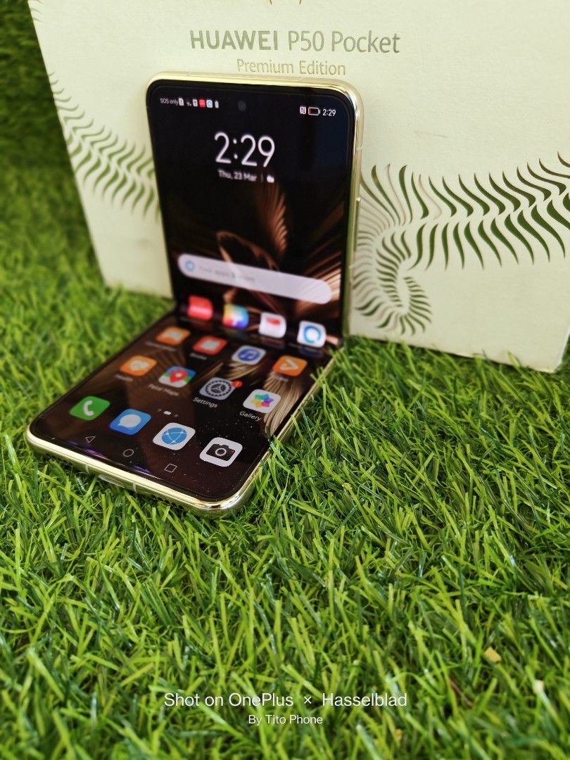 Huawei P50 Pocket Premium Edition Premium Gold 512gb 12gb RAM Complete ...
