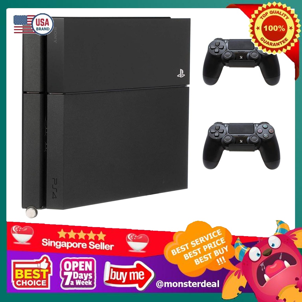 HumanCentric PS4 Mount for PS4 Original (2013 - mid 2016 Model) + 2 ...