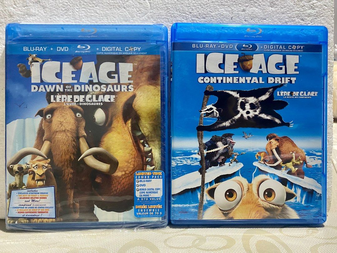 ICE AGE Series 4-Film Set Blu-ray Bundle Sale on Carousell