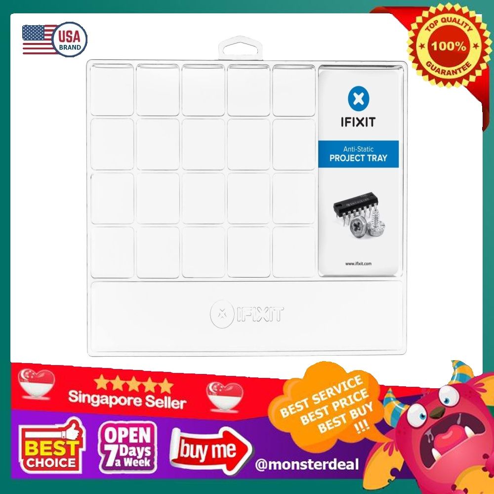 iFixit Anti-Static Project Tray, White, Everything Else on Carousell