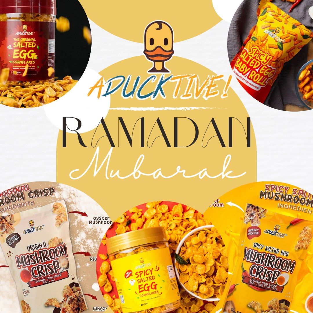 Instock Aducktive Salted Egg Snacks!, Food & Drinks, Local Eats on ...