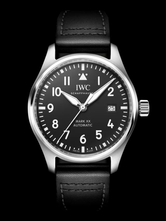 IWC Pilot's Mark XX 40mm Black IW328201, Luxury, Watches on Carousell