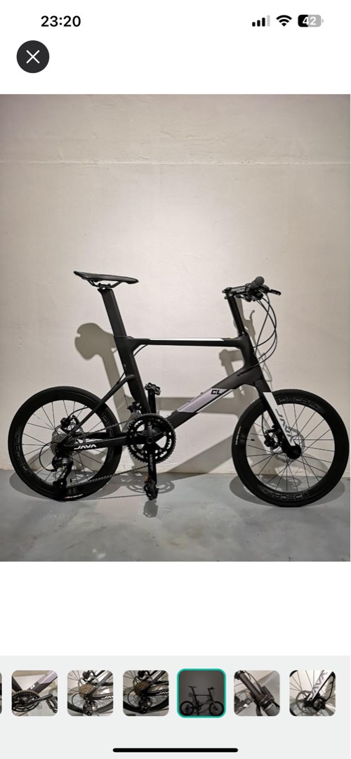 Java carbon CL18 Mini Velo, Sports Equipment, Bicycles & Parts ...