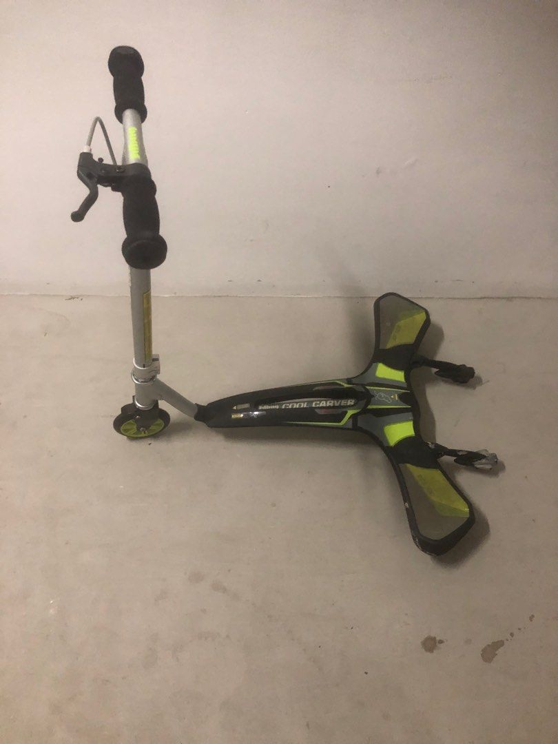 JD Bug Cool Carver Scooter Green Color, Sports Equipment, Sports ...
