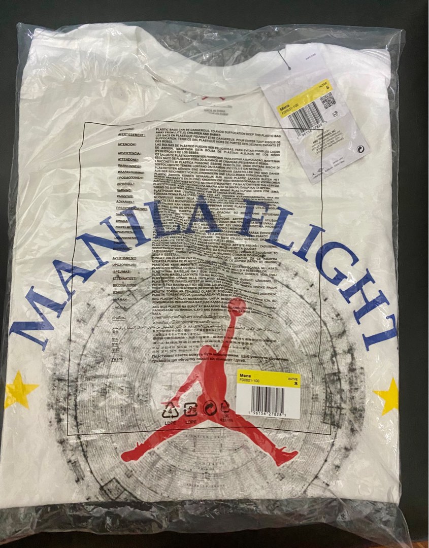 Jordan Manila TShirt, Men's Fashion, Tops & Sets, Tshirts & Polo Shirts ...