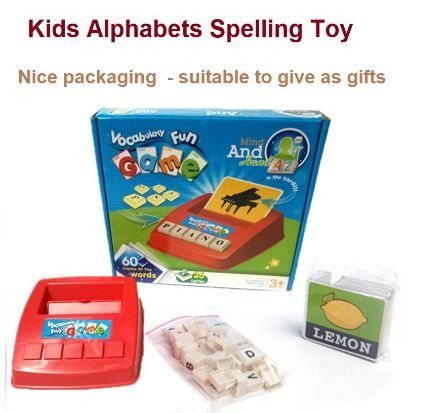 Kids Children English Spelling Toy Alphabet Letter Learning Early ...