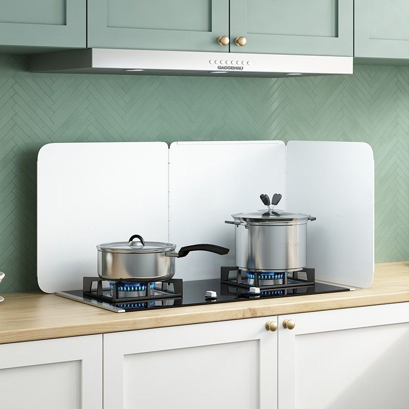 Kitchen Stove Metal Divider Blind Anti Oil Splatter, Furniture & Home ...