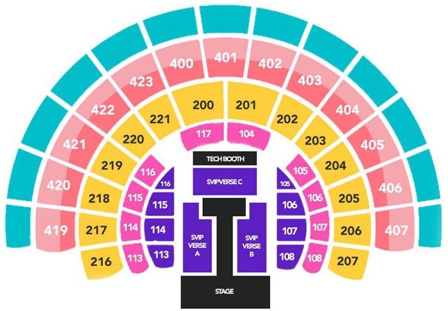 K-verse SVIPverse C (2 adjacent seats), Tickets & Vouchers, Event ...
