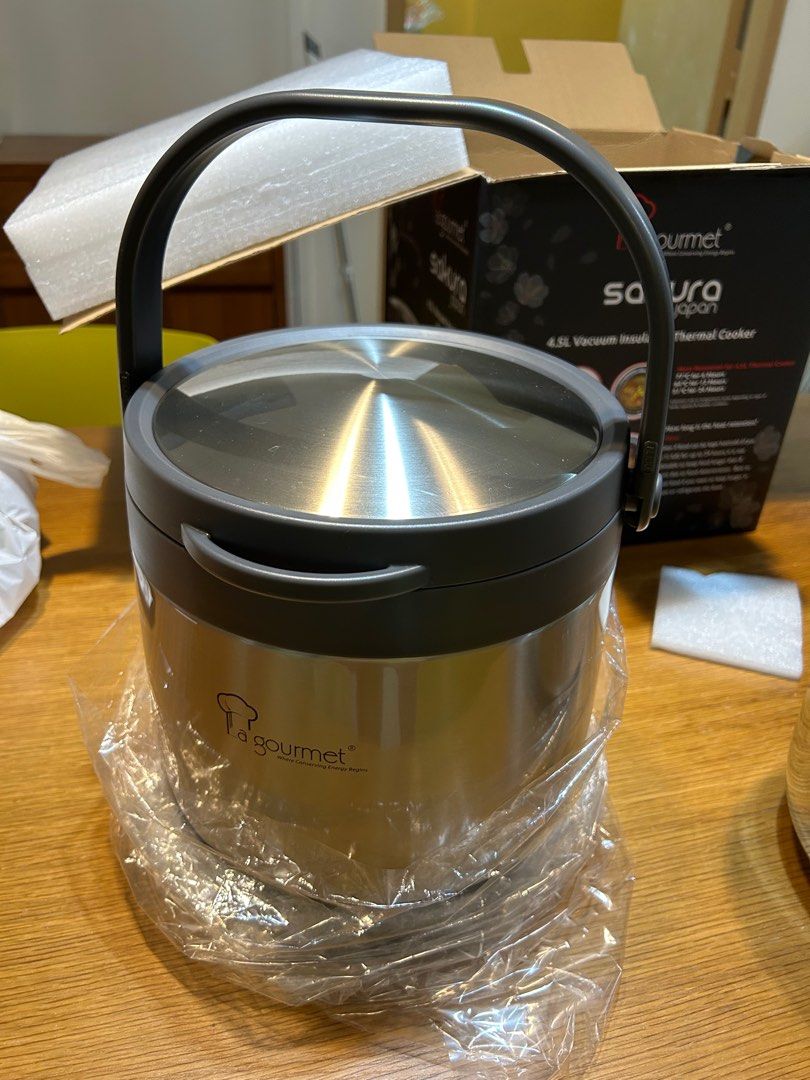 La Gourmet vacuum insulated thermal cooker (4.5L), TV & Home Appliances ...