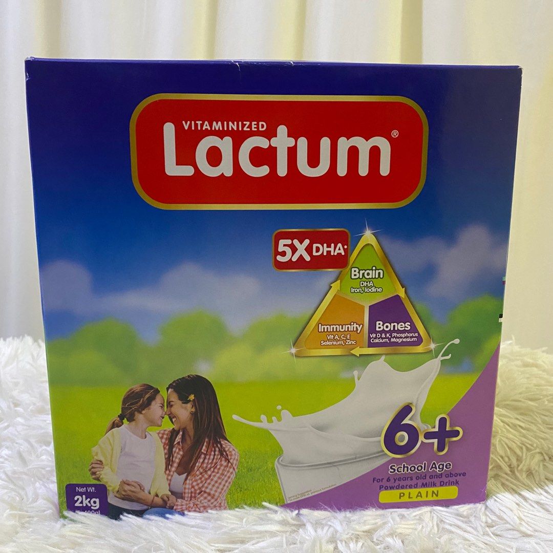 Lactum 6+ plain 2kg on Carousell