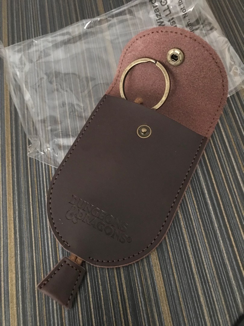 Leather key ring holder, water bottle (dungeon an dragons), Hobbies ...