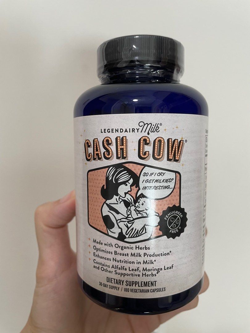 Legendairy Milk Cash Cow 190 caps, Babies & Kids, Nursing & Feeding ...