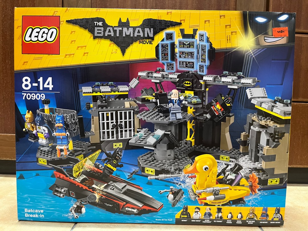 Lego 70909 Batman Movie Batcave Break-in, Hobbies & Toys, Toys & Games ...