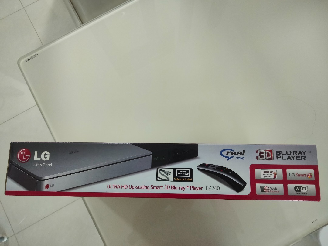 LG BP 740, TV & Home Appliances, TV & Entertainment, Blu-Ray & Media Players on Carousell