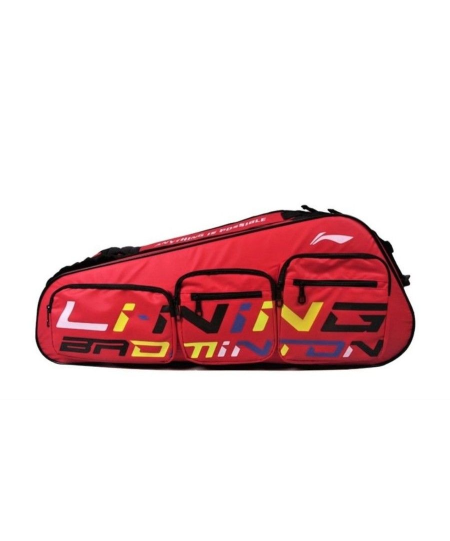 Li-ning 6-in-1 Badminton Racket Bag, Sports Equipment, Sports & Games ...