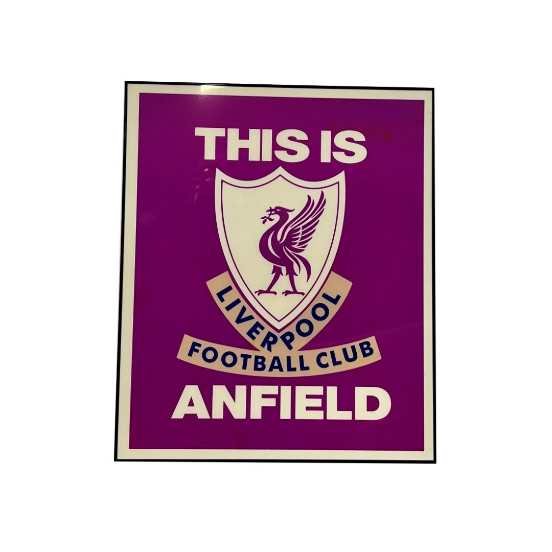 Liverpool "This is Anfield Frame", Furniture & Home Living, Home Decor ...