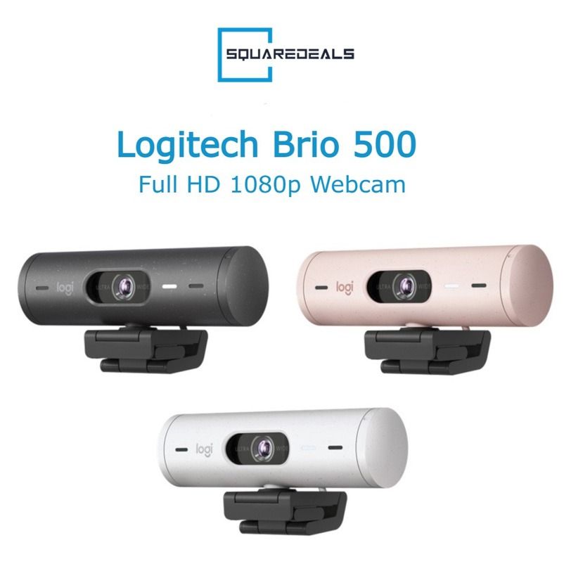 AUG PROMO | LOGITECH BRIO 300 FULL HD WEBCAM /LOGITECH BRIO 500 Full HD ...