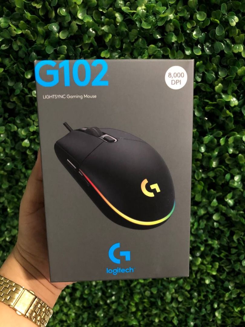 Logitech G102 LIGHTSYNC RGB Gaming Mouse Black, Computers & Tech, Parts ...