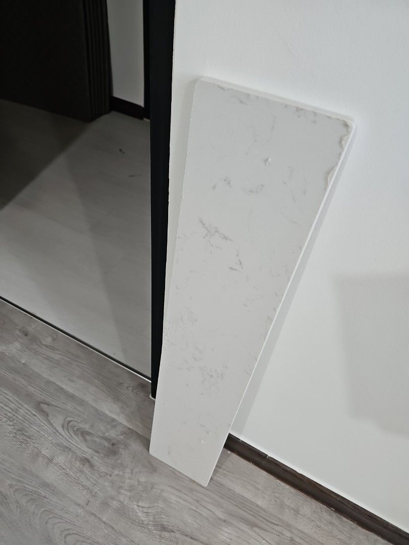 Marble Quartz Floating Shelf, Furniture & Home Living, Furniture ...