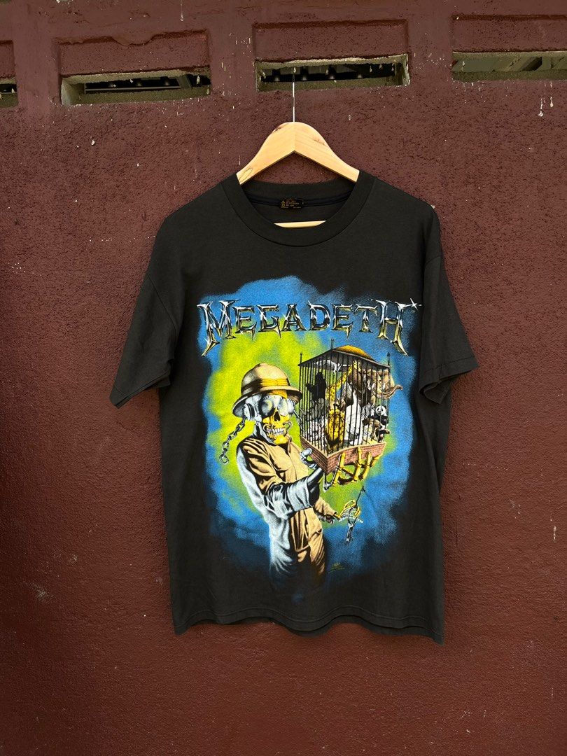 Megadeth Ed Repka 1993, Men's Fashion, Tops & Sets, Tshirts & Polo ...