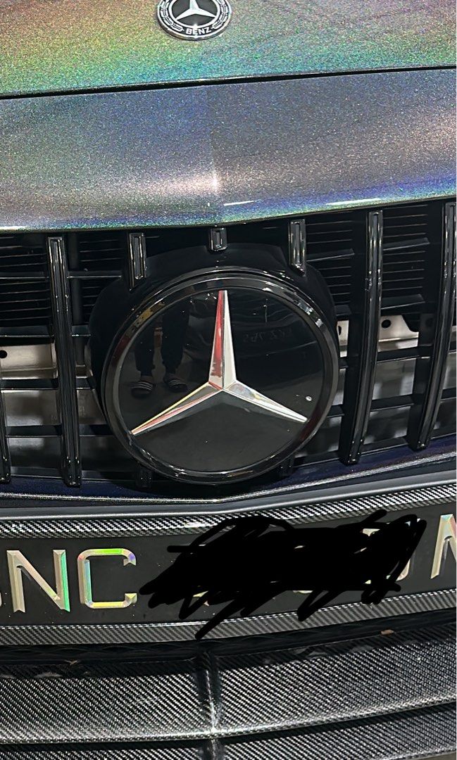 Mercedes Front Logo Emblem , Car Accessories, Accessories on Carousell