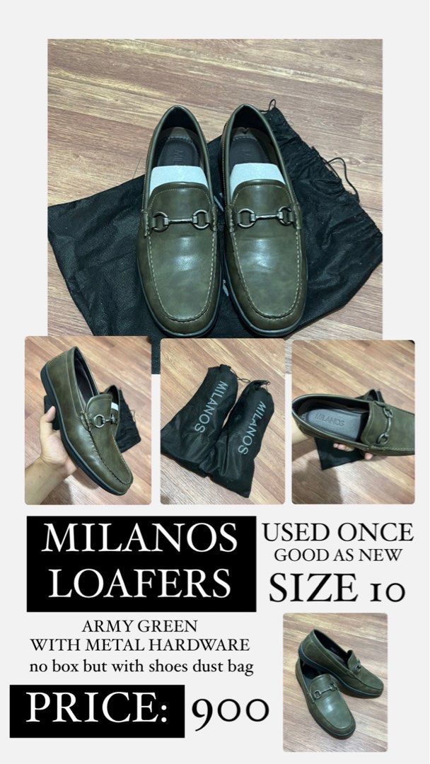 Milanos Loafer Shoes, Men's Fashion, Footwear, Casual Shoes on Carousell