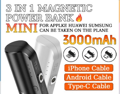 Mini Power Bank Pocket Capsule Emergency Time Capsule Power Bank Mini ...
