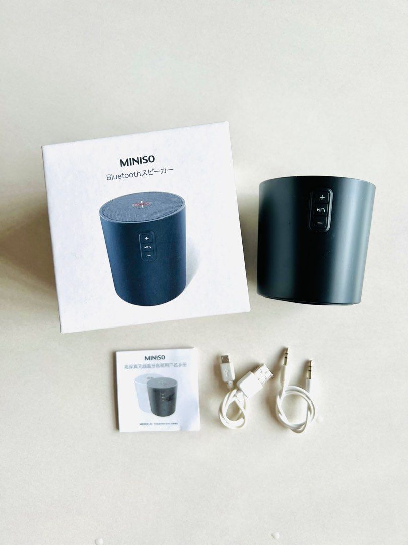 MINISO Bluetooth Speaker, Audio, Soundbars, Speakers & Amplifiers on Carousell
