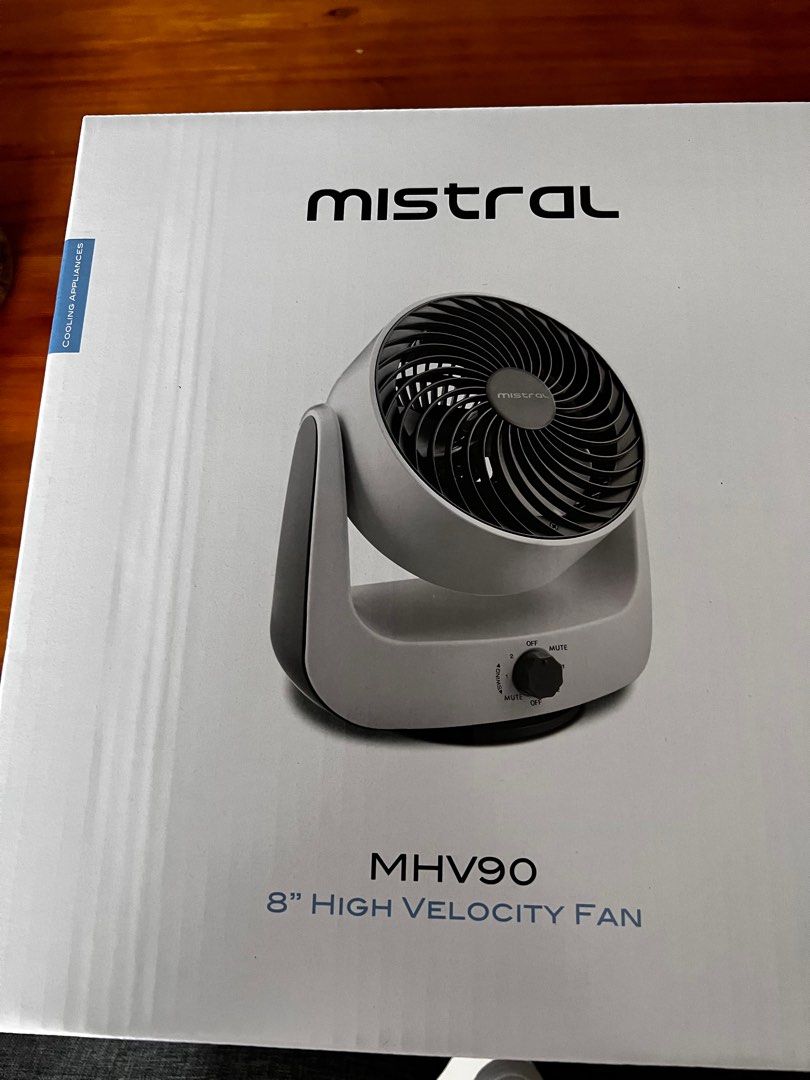Mistral Table Fan MHV90, Furniture & Home Living, Lighting & Fans, Fans ...
