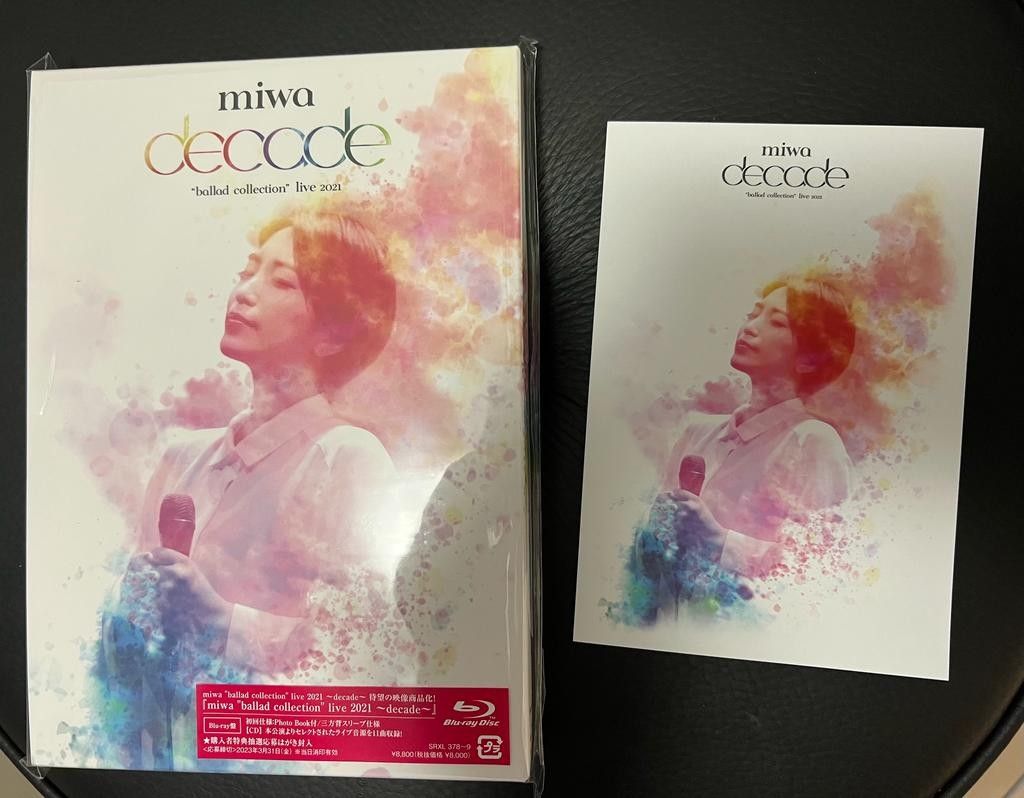 miwa ballad collection live 2021～decade～ 【Blu-ray盤】(Blu-ray+CD) 連特典, 興趣及遊戲, 音樂、樂器 & 配件, 音樂與媒體 ...
