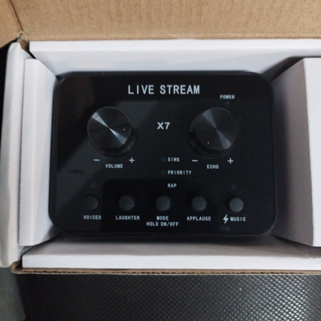 Mobile Live Sound Card X7, Audio, Portable Audio Accessories on Carousell Mobile Live Sound Card X7, Audio, Portable Audio Accessories on Carousell
