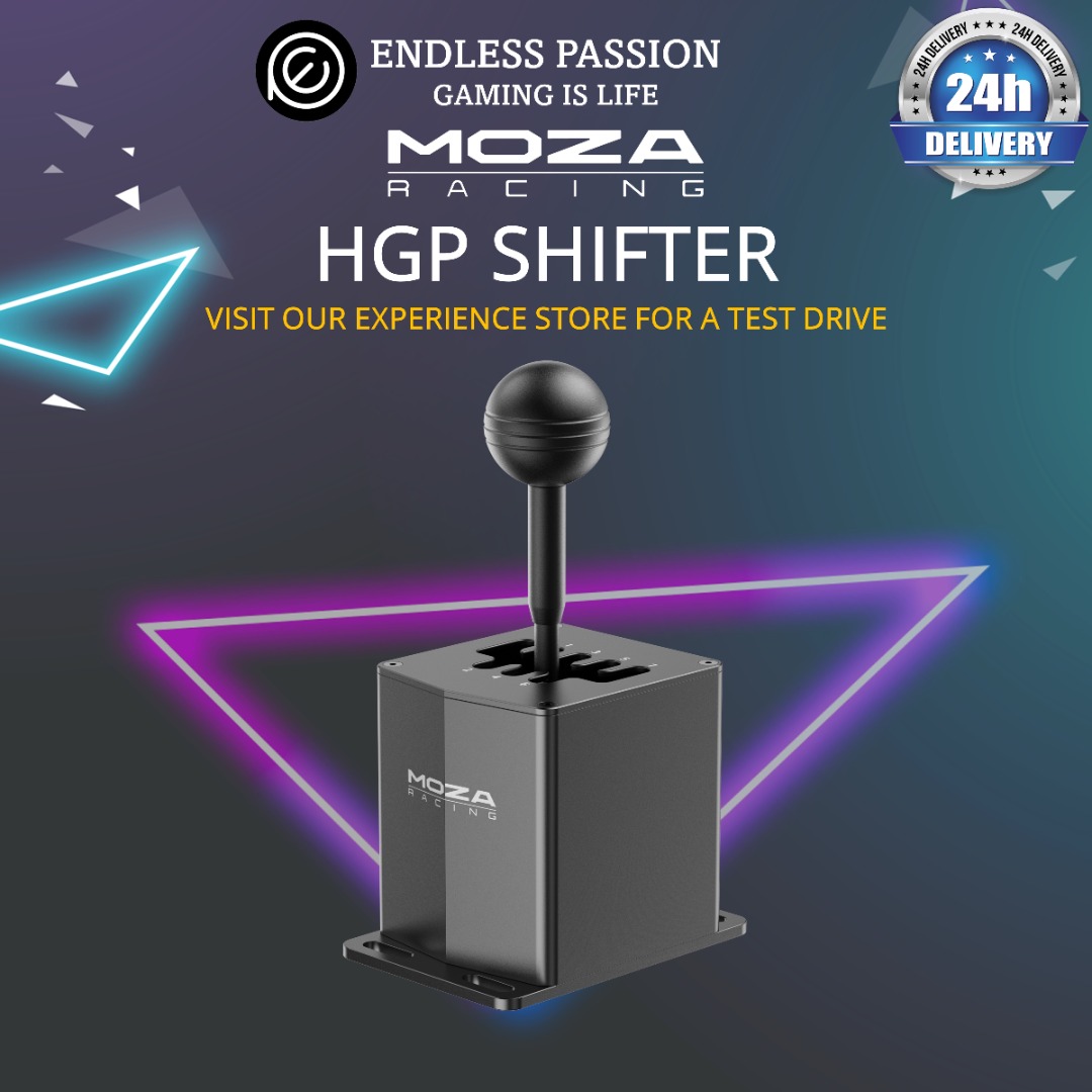 MOZA HGP Shifter, Video Gaming, Gaming Accessories, Controllers on Carousell