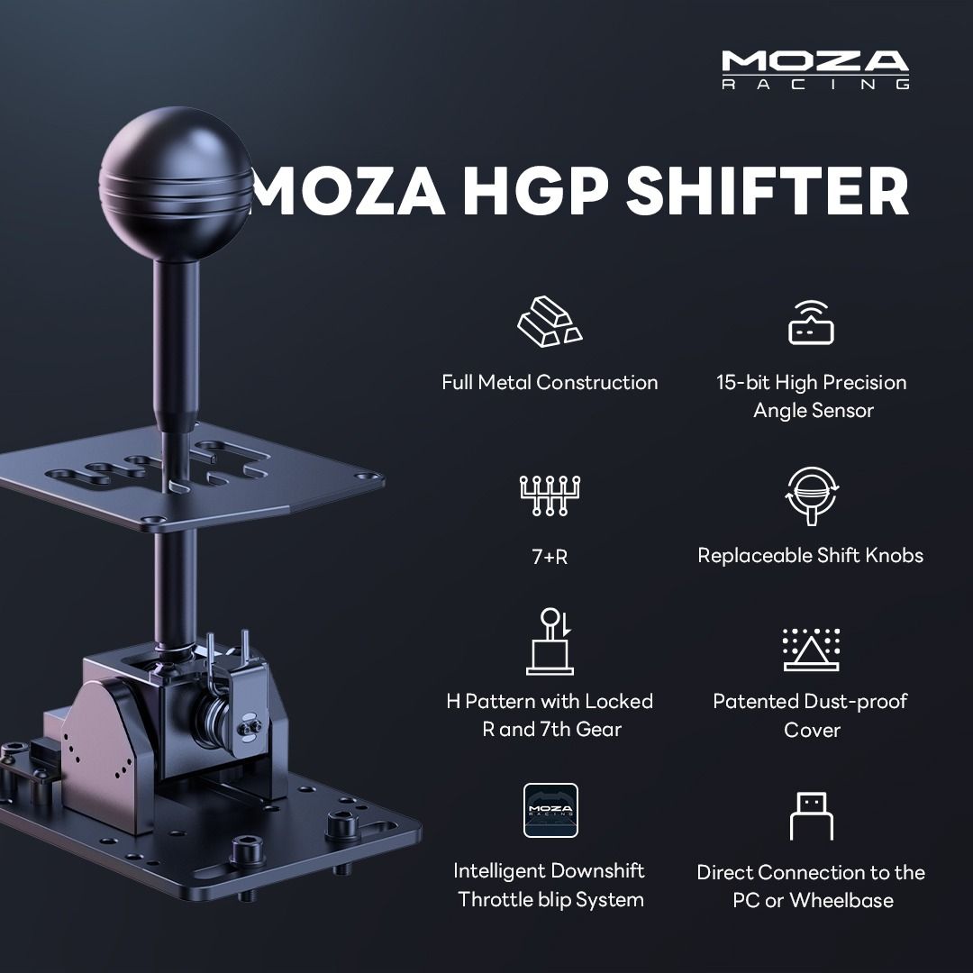 MOZA HGP Shifter, Video Gaming, Gaming Accessories, Controllers on ...