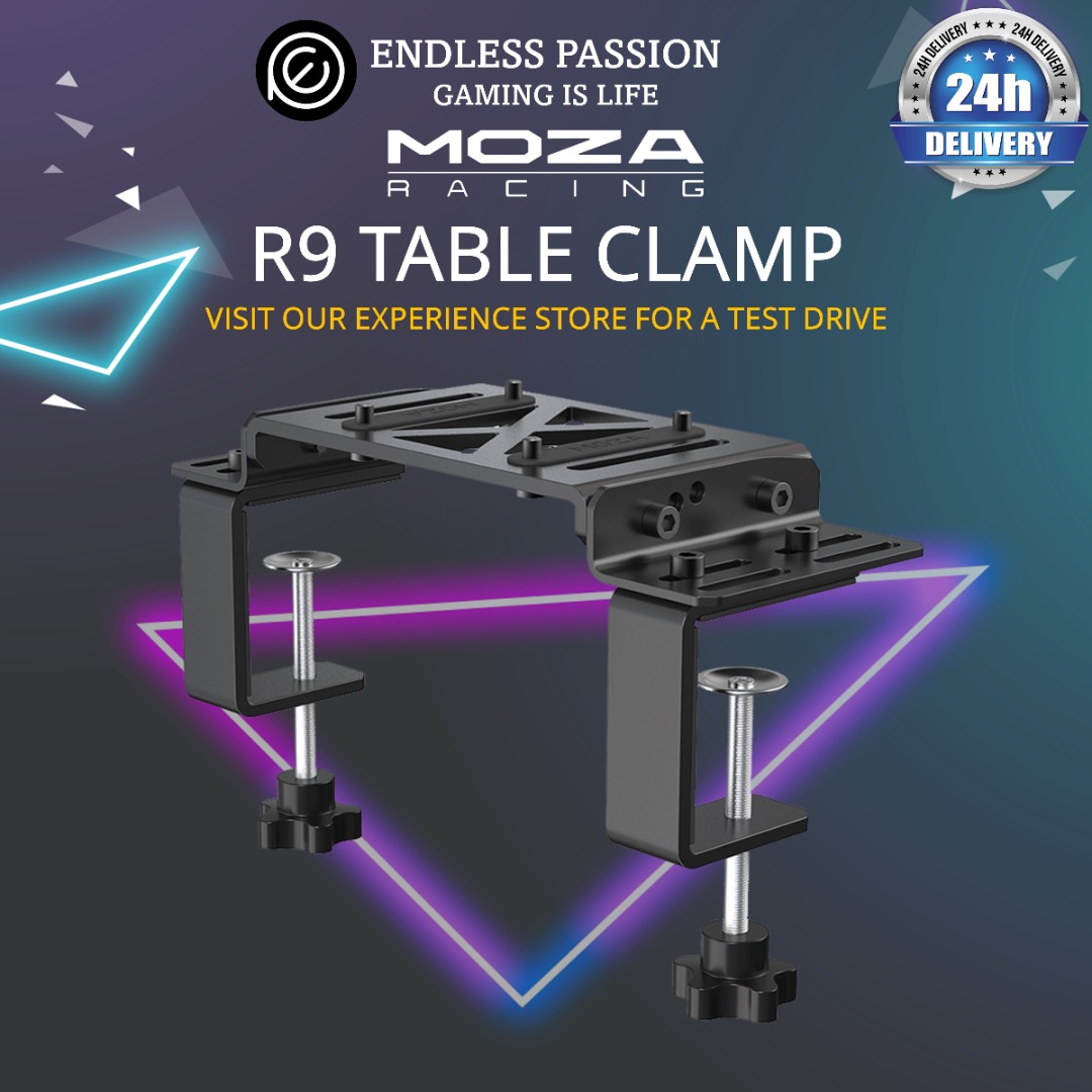 MOZA R9 Table Clamp, Video Gaming, Gaming Accessories, Controllers on ...
