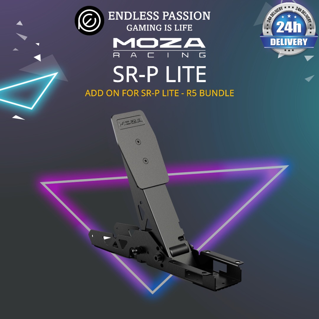 MOZA SR-P Lite Single Clutch Pedal with Base for R5, Video Gaming ...