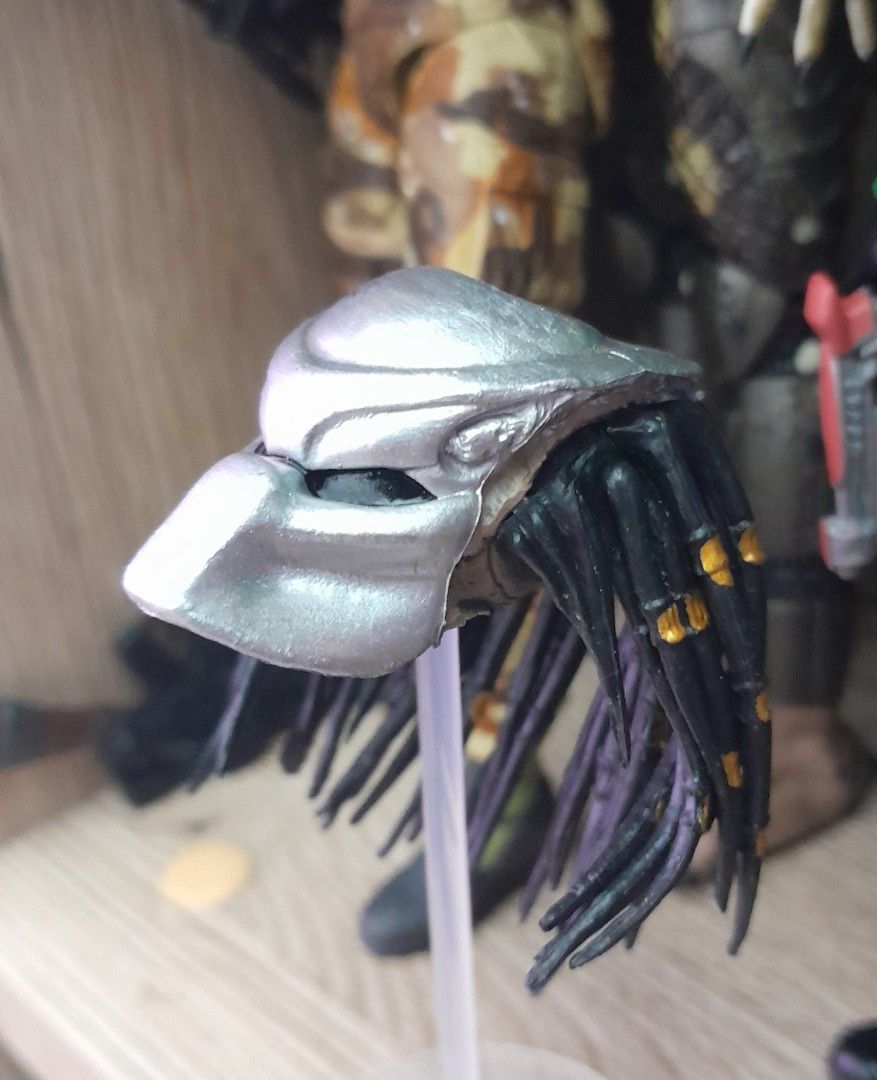 Neca jungle predator head sculpt repaint, Hobbies & Toys, Toys & Games ...