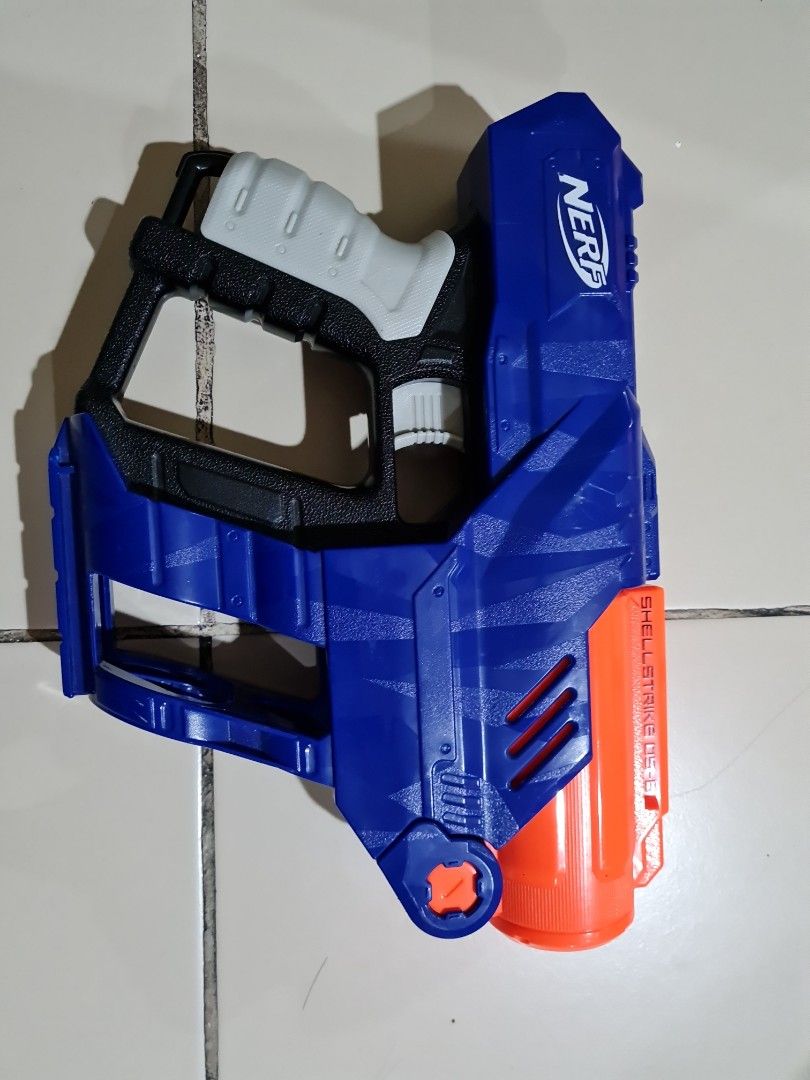 Nerf Elite Shellstrike DS-6 Blaster on Carousell